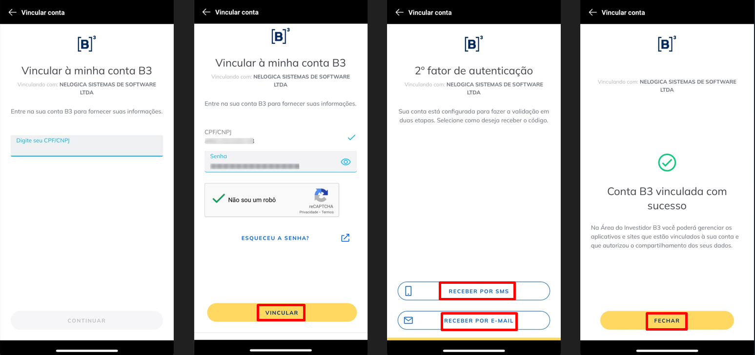 Como vincular minha conta B3 no aplicativo HUB3? – HUB3